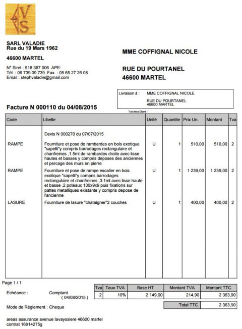 Logiciel menuiserie 🔨 Devis & factures menuisier